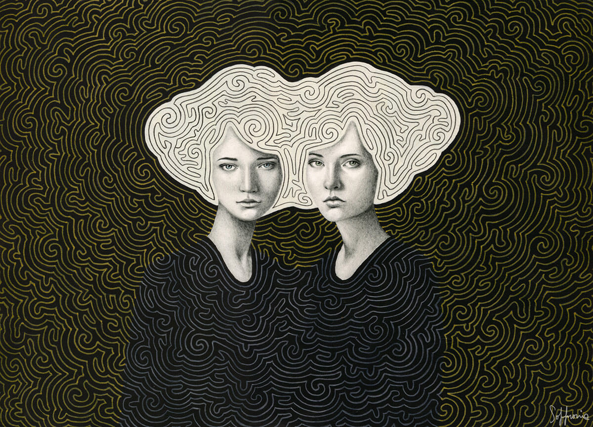 The artist's studio: Sofia Bonati | Mindful Puzzles