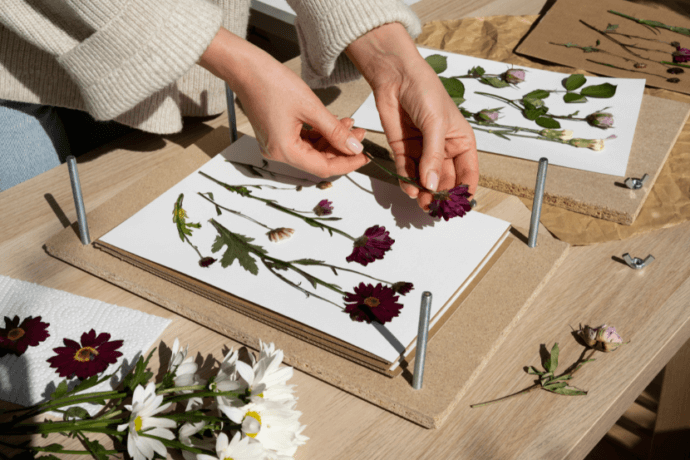 A beginner's guide to pressing flowers | Mindful Puzzles